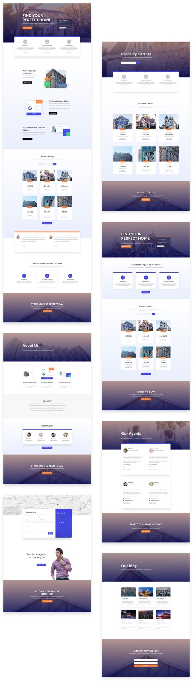 Get a FREE & Inviting Real Estate Layout Pack for Divi