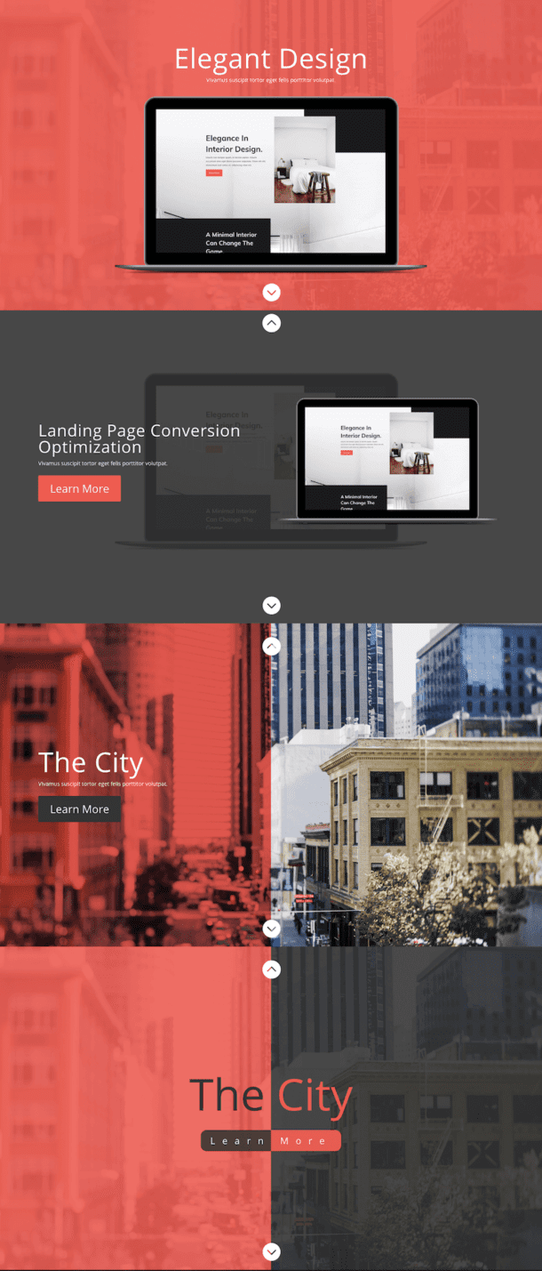 How to Create Full Screen Sections with Top and Bottom Scroll Links ...