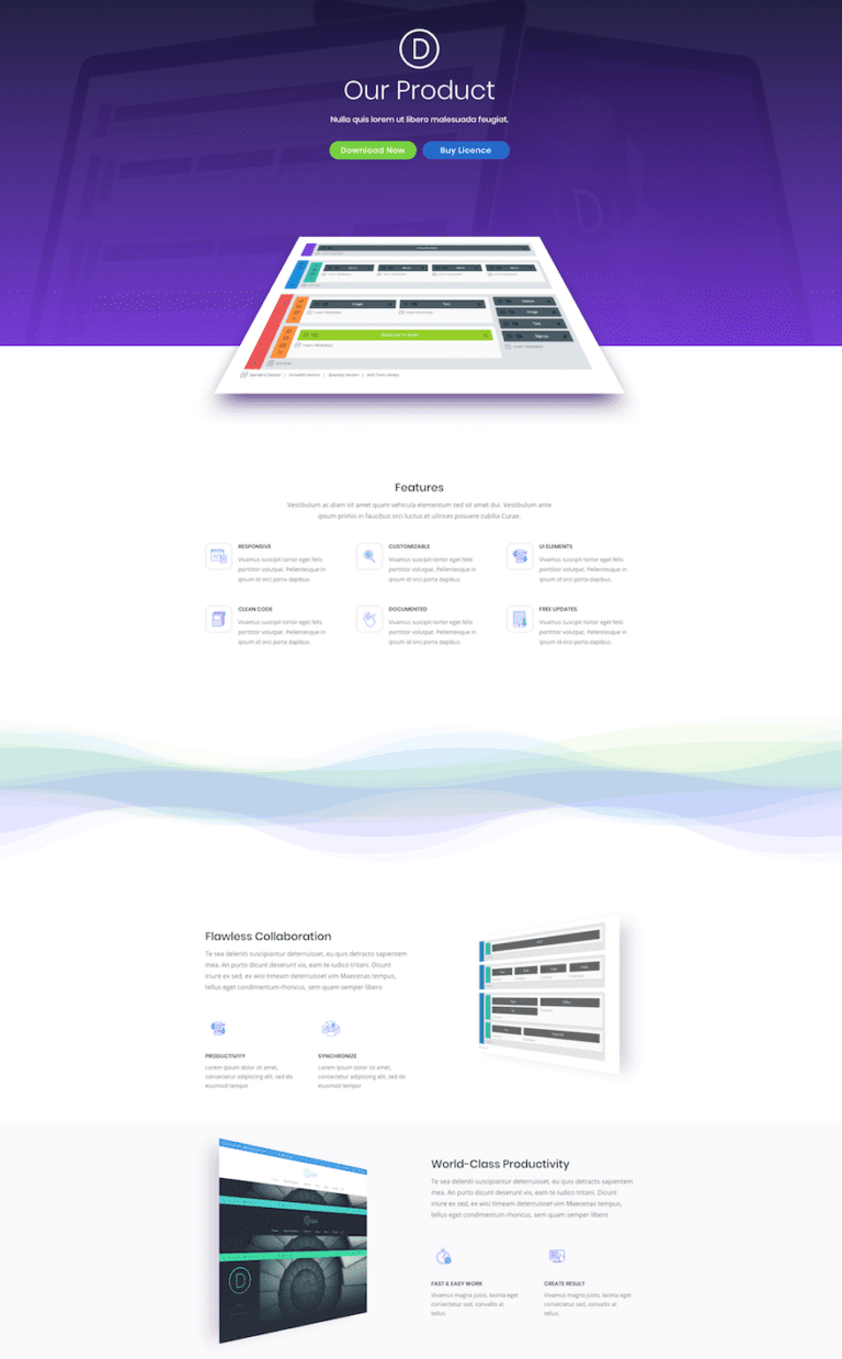 Design a Striking Divi Product Layout with Image Perspective and ...