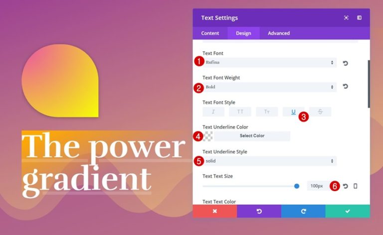 How To Create An Abstract Gradient Hero Section With Divi 6 Gradient