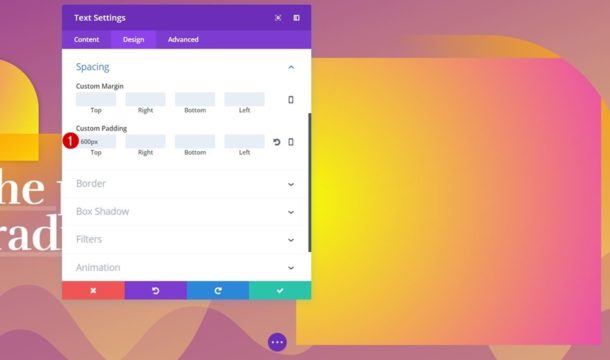 How To Create An Abstract Gradient Hero Section With Divi 6 Gradient