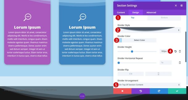 How to Indirectly Apply Section Dividers to Your Design (Part 2: Modules)