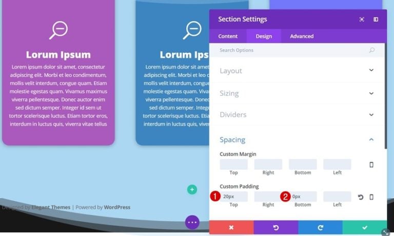 How to Indirectly Apply Section Dividers to Your Design (Part 2: Modules)