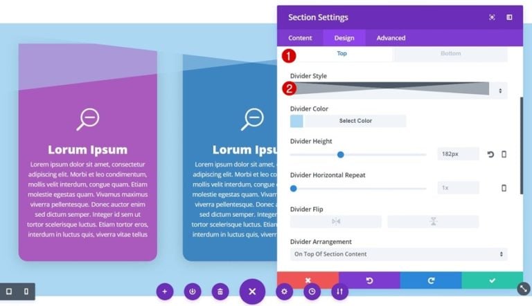How to Indirectly Apply Section Dividers to Your Design (Part 2: Modules)