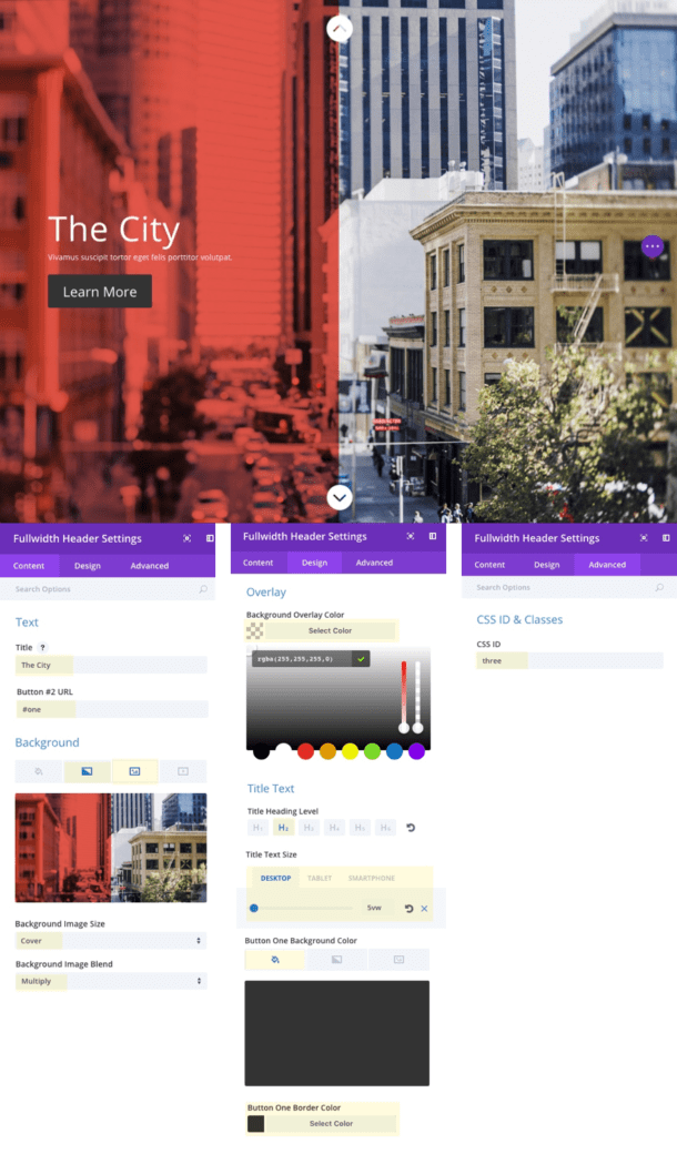 How to Create Full Screen Sections with Top and Bottom Scroll Links with Divi - Ask the Egghead ...