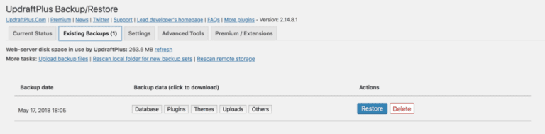 The Ultimate Guide to UpdraftPlus: How to Backup, Restore, or Migrate Your WordPress Website