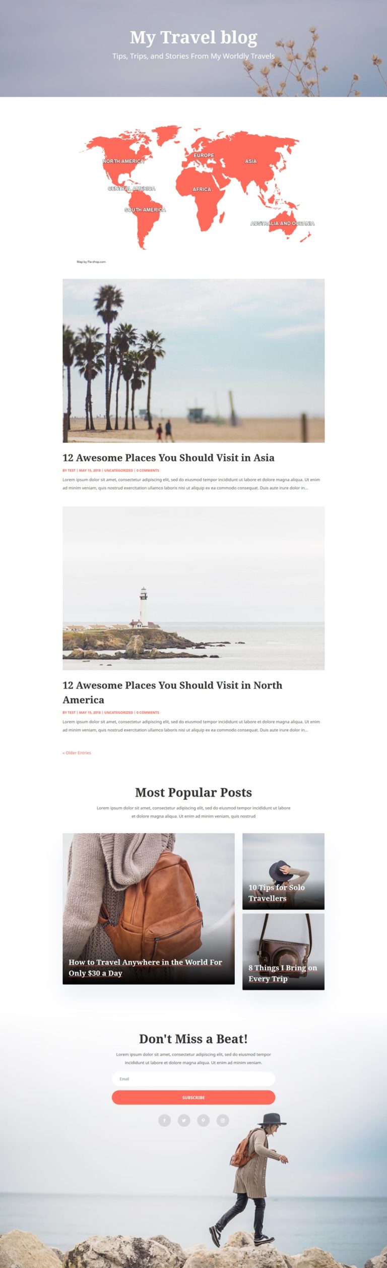 How to Add an Interactive Map to Divi's Travel Blog Layout Pack