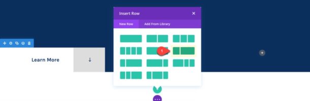 Design a Unique Full Screen Divi Layout with an Animated Scroll Button