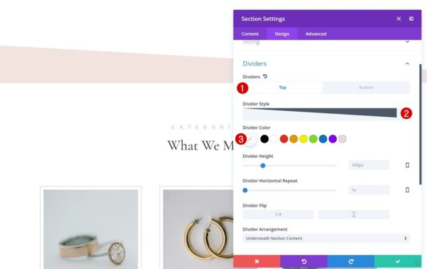 How to Use Empty Sections in Divi to Create Unique Design Elements