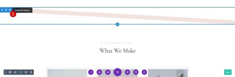 How to Use Empty Sections in Divi to Create Unique Design Elements