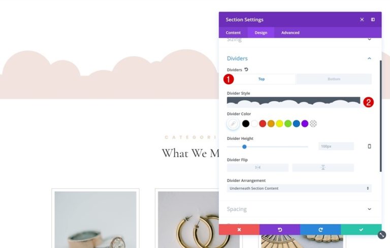 How to Use Empty Sections in Divi to Create Unique Design Elements