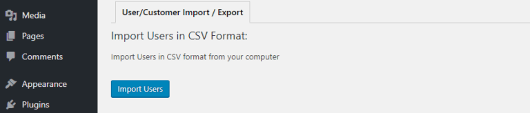 How to Import and Export User Databases in WordPress