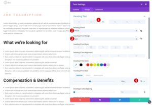 How to Create an Open Job Position Layout with Divi (Free Download!)