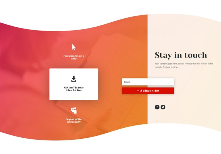 How to Design an Attractive Subscribe Section for Any Kind of Website ...