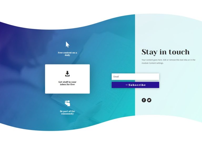 How to Design an Attractive Subscribe Section for Any Kind of Website ...