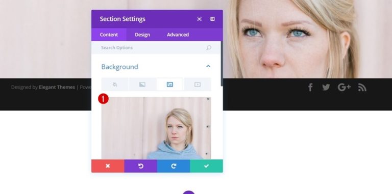 How to Make Your Section Background Image Selectively Show Through with ...