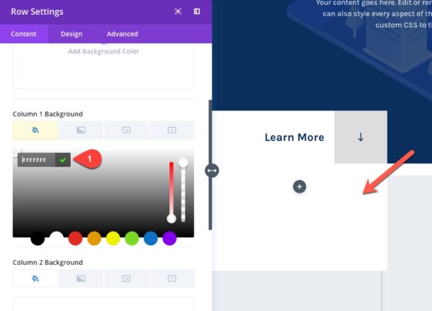Design a Unique Full Screen Divi Layout with an Animated Scroll Button