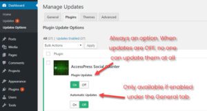 How to Easily Manage Updates for WordPress on a Single Install for FREE