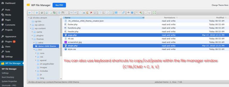 How to Manage Your Website Files from Inside Your WordPress Dashboard