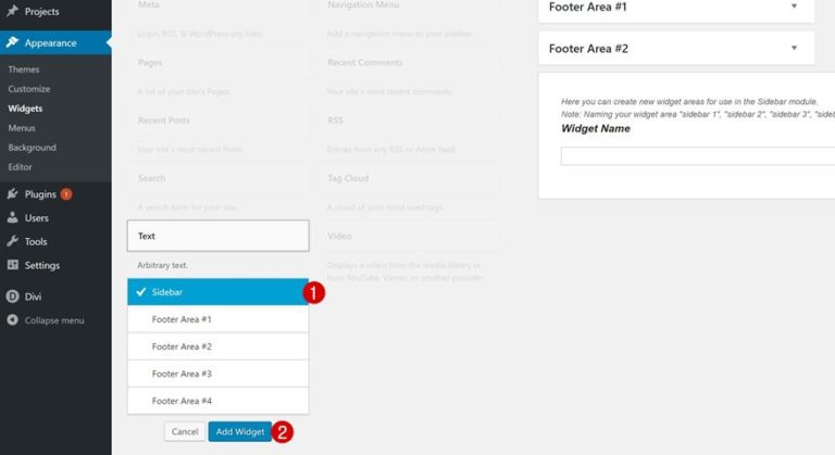 How to Add Fixed Widgets to Your Sidebar in WordPress