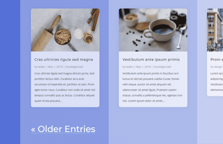 Upgrade Your Divi Blog Page with a Background Designed for the Grid Layout