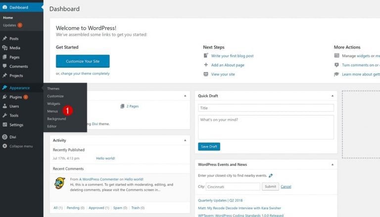 How to Replace the Primary Menu Bar with Divi's Fullwidth Menu Module