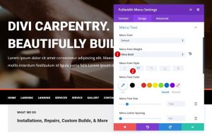 How to Replace the Primary Menu Bar with Divi's Fullwidth Menu Module
