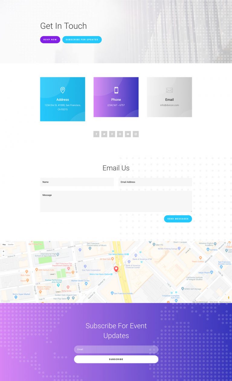 Get a FREE Meetup Layout Pack for Divi