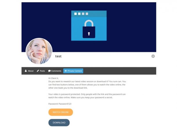 How to Share Private Content with Clients on Your Website with Divi