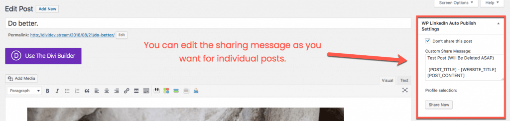 How To Automatically Publish From Wordpress To Linkedin