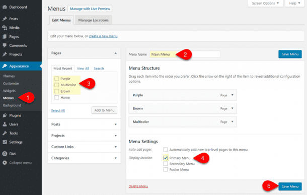 How To Use Divi To Create Different Color Scheme Mockups Of Your Pages