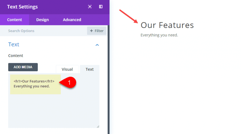 Design a Unique Feature Section in Divi with Icons Animated by Circle Counters