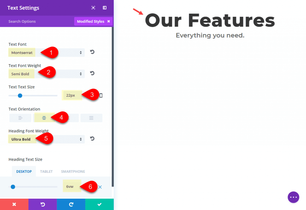 Design a Unique Feature Section in Divi with Icons Animated by Circle ...