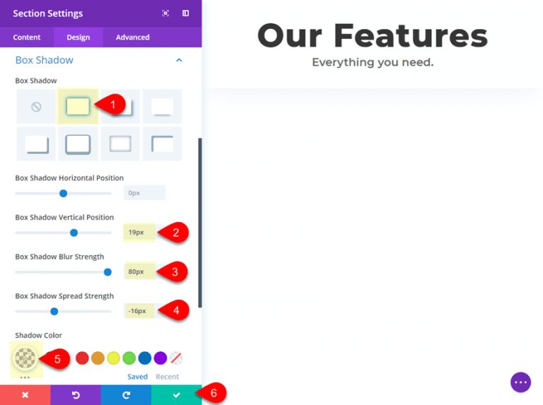 Design a Unique Feature Section in Divi with Icons Animated by Circle Counters