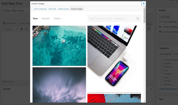 How to Use Unsplash Images in WordPress with One Click
