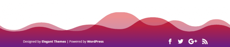 How to Add Creative Background Designs to Divi's Bottom Footer Bar