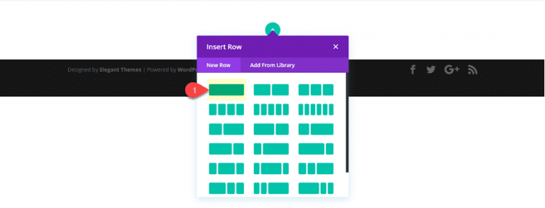How to Add Creative Background Designs to Divi's Bottom Footer Bar