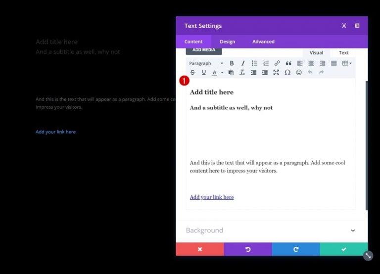 Using Divi's Text Module to Create Block Elements in Your Divi Page Design