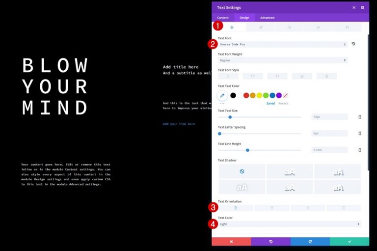 Using Divis Text Module To Create Block Elements In Your Divi Page Design