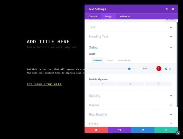 Using Divis Text Module To Create Block Elements In Your Divi Page Design
