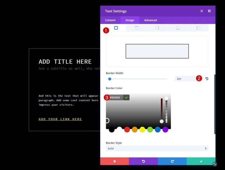Using Divi's Text Module to Create Block Elements in Your Divi Page Design