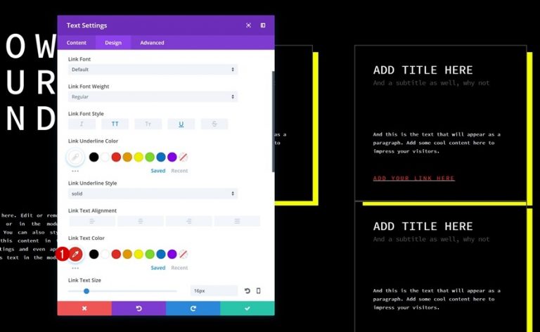 Using Divis Text Module To Create Block Elements In Your Divi Page Design