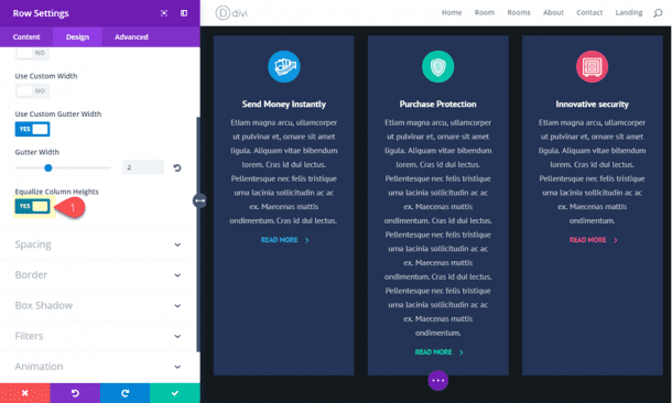 How to Vertically Align Content in Divi