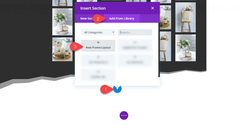 A Reusable Layout for Creating Unique Frame Designs with Divi