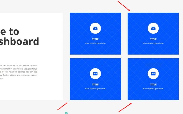 Creating a Striking Navigation Dashboard with Divi's New Column Structures