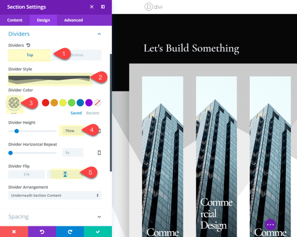 How to Design a Responsive Five Column "Showcase" Layout with Divi