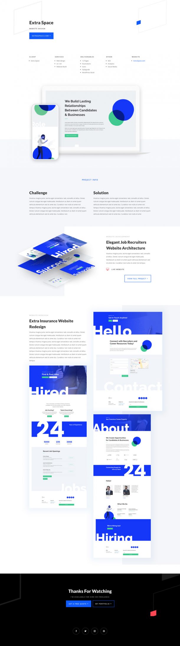 Get a FREE Web Freelancer Layout Pack for Divi