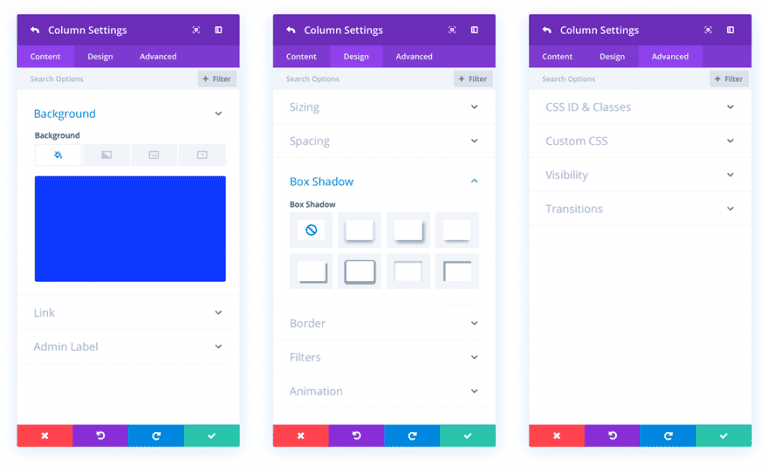 Divi Feature Sneak Peek: Column Design Options