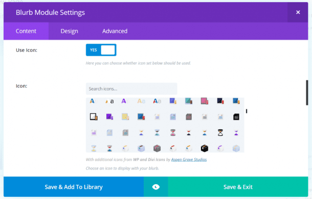 Divi Plugin Highlight: WP and Divi Icons