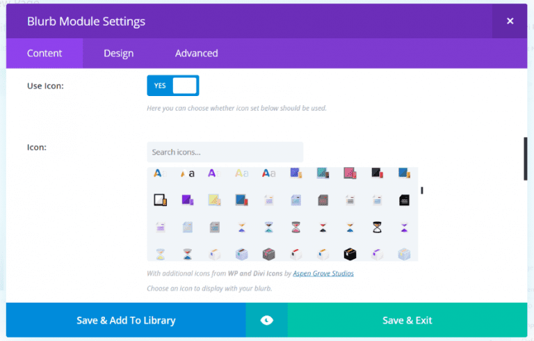 Divi Plugin Highlight: WP and Divi Icons